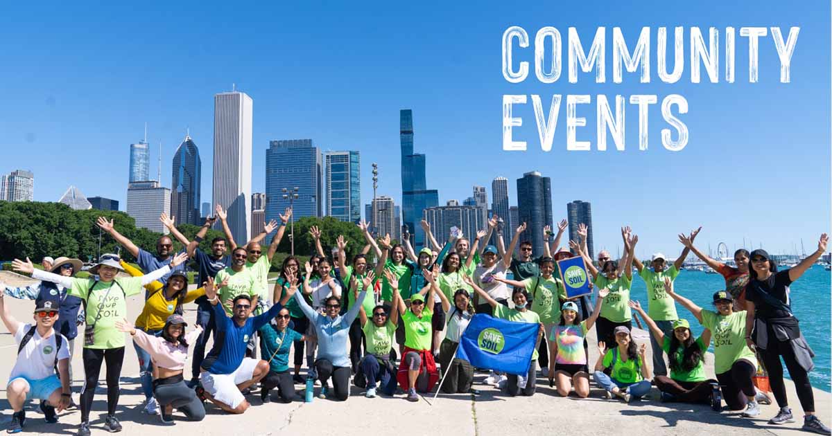 Join Save Soil community events in your city